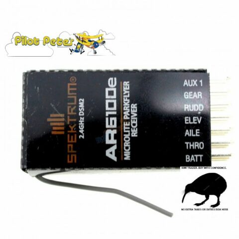 AR6100e 6 Channel Receiver. Suit Spektrum and JR. DSM2 transmitters ...
